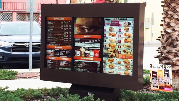 5 Considerations For Outdoor Digital Drive Thru Menu Boards
