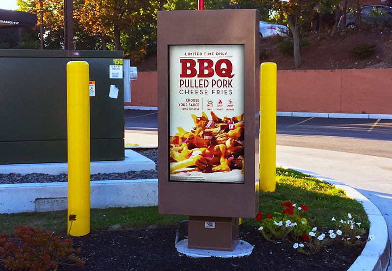 Making Outdoor Digital Menu Boards Smart
